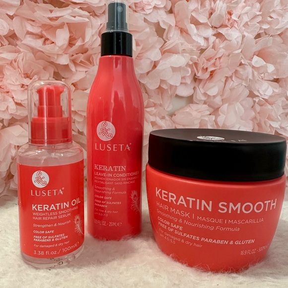 Luseta | Hair | New Bundle Luseta Keratin Hair Mask Oil Leave In ...